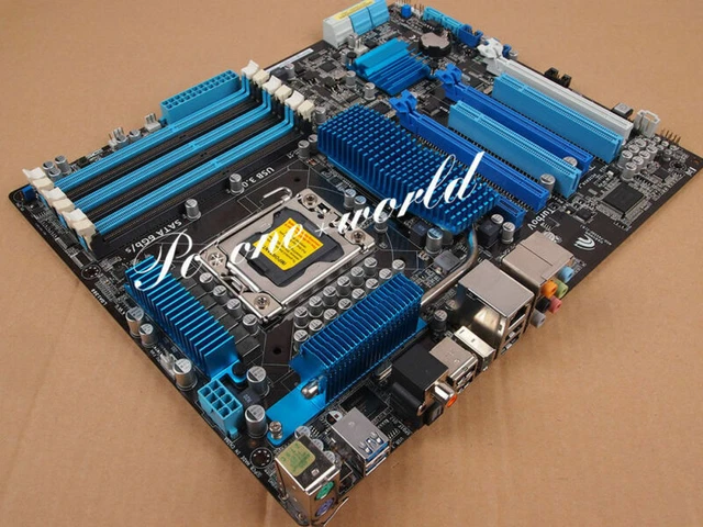 ASUS P6X58D-E MOTHERBOARD Socket 1366 DDR3 Intel X58 100% working £185. ...