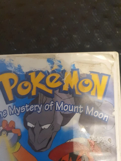 POKÉMON THE MYSTERY Of Mount Moon (1998) VHS EX Rental Plays Well $28. ...