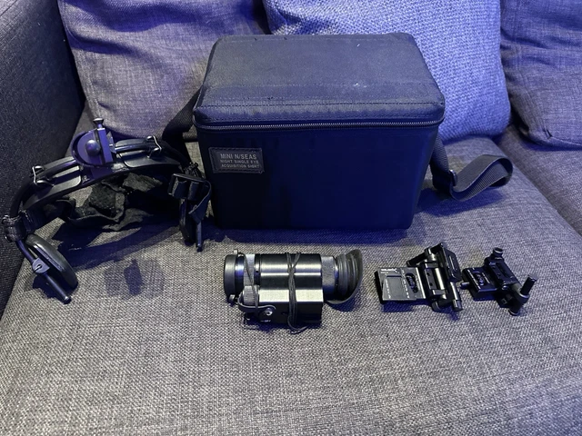 MINI NSEAS NIGHT Vision Monocular With Wilcox Mount, PVS, NVG, Photonis ...