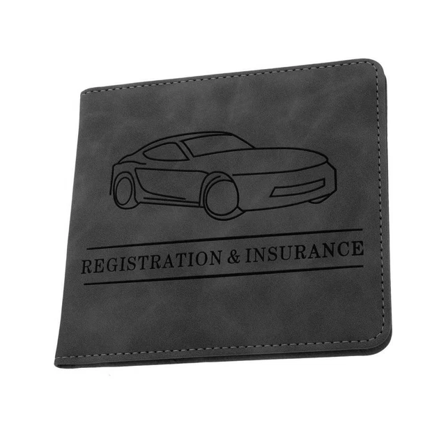 CAR REGISTRATION CARD Holder Women Credit Information Folder £8.45 ...