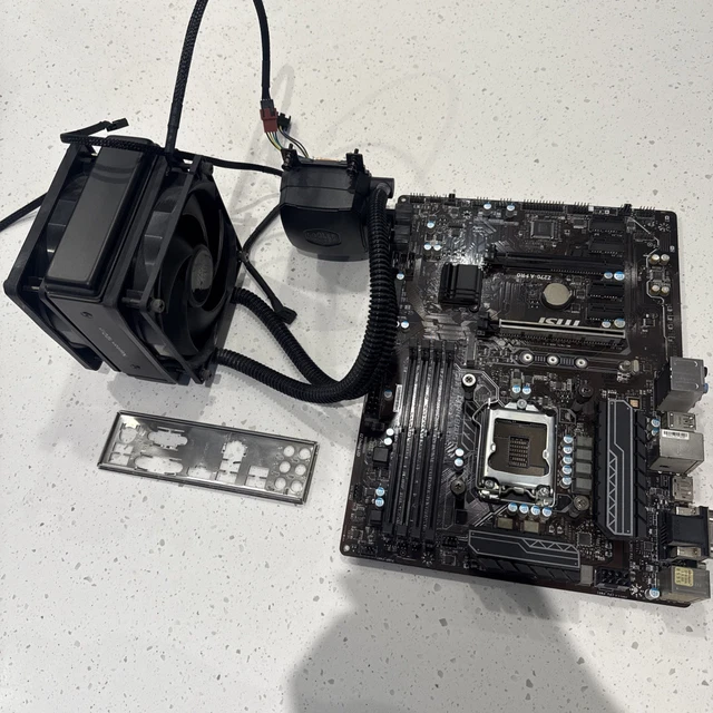 MSI Z270-A PRO Motherboard With I/O Shield & Cooler Master CPU Cooler £ ...