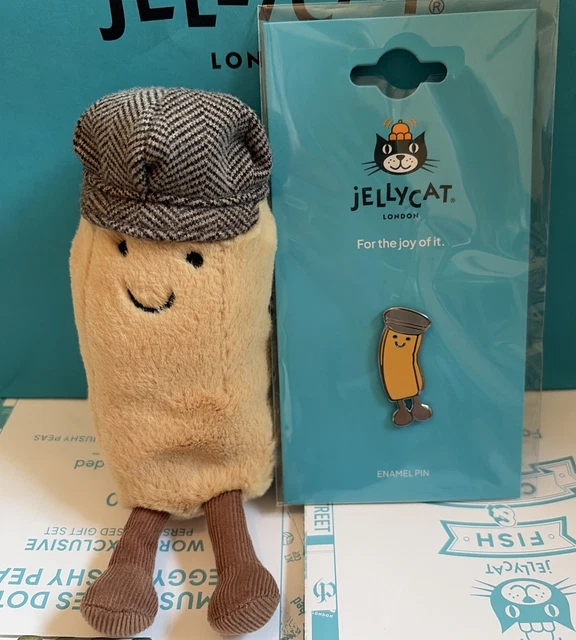 JELLYCAT SELFRIDGES EXCLUSIVE Amuseables Charlie Chip & Pin Set new ...
