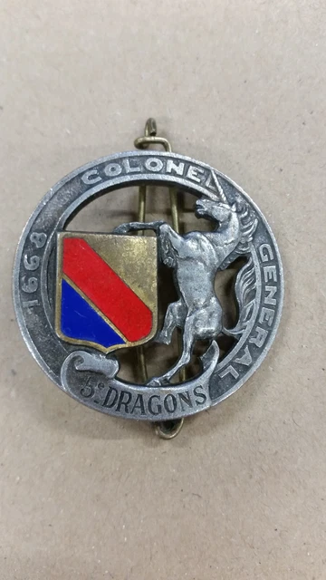 RARE INSIGNE 5° régiment de dragons - H 665 - DRAGO EUR 8,00 - PicClick FR