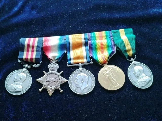 MILITARY MEDAL GROUP Ww1 £400.00 - PicClick UK
