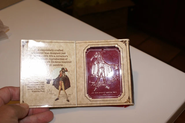 1979 MCDONALDS LTD.ED. Norman Rockwell Tiny Tim Ornament, Lucite ...