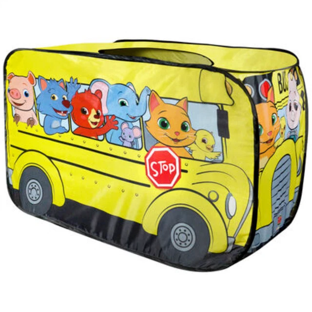 COCOMELON POP UP School Bus Mini Tent Kids Childrens Play Toy Indoor ...