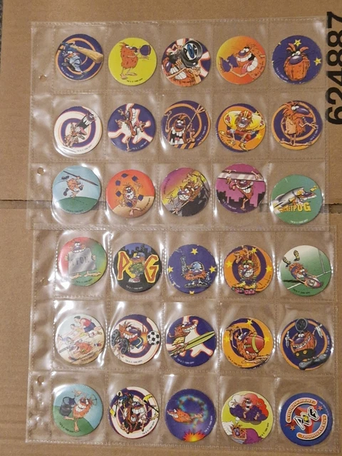 POGS THE LIMITED Edition. Full Set Of 30. In Pog Sleeves £20.00 ...