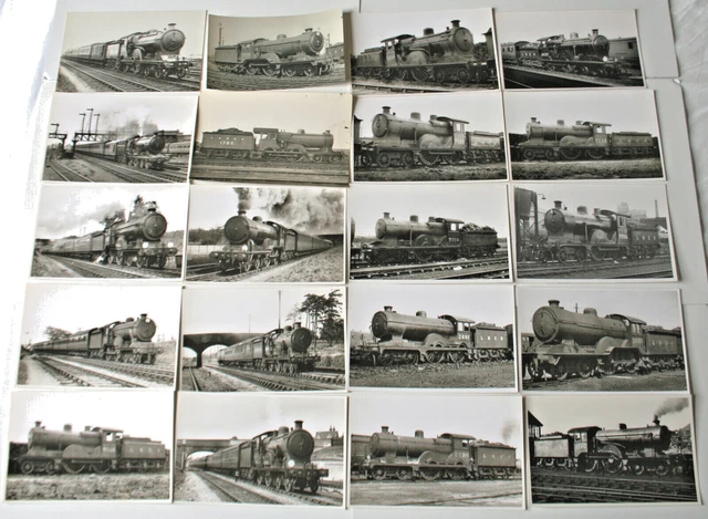 65 PHOTOS & p/cs ex GER 4-4-0s in LNER livery - LNER classes D13, D14 ...