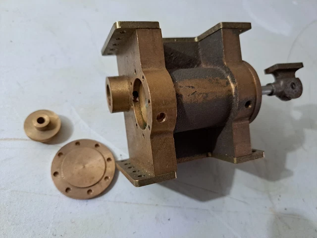 LIVE STEAM LOCOMOTIVE Cylinder Valve Castings Brass Piston £75.00 ...