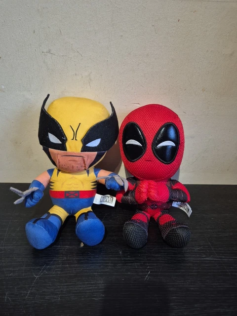 MARVEL WOLVERINE AND Deadpool Plush Soft Toys Set 12 Inch Official (I7 ...