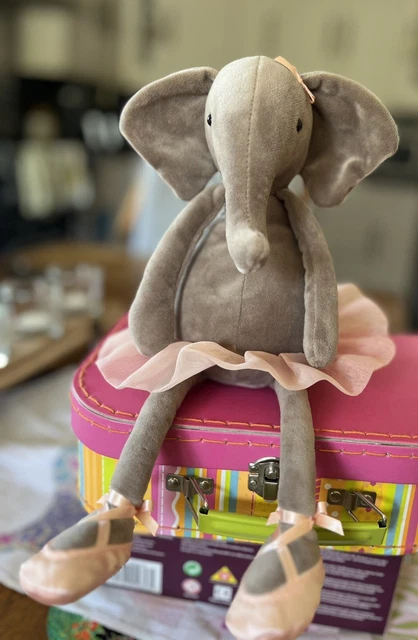 JELLYCAT DANCING DARCY Medium Elephant Soft Plush Toy Retired £37.10 ...