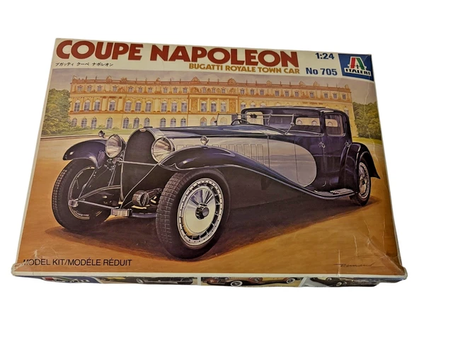 ANCIENNE MAQUETTE VOITURE Auto Coupe Napoleon Bugatti Royale Town Car ...