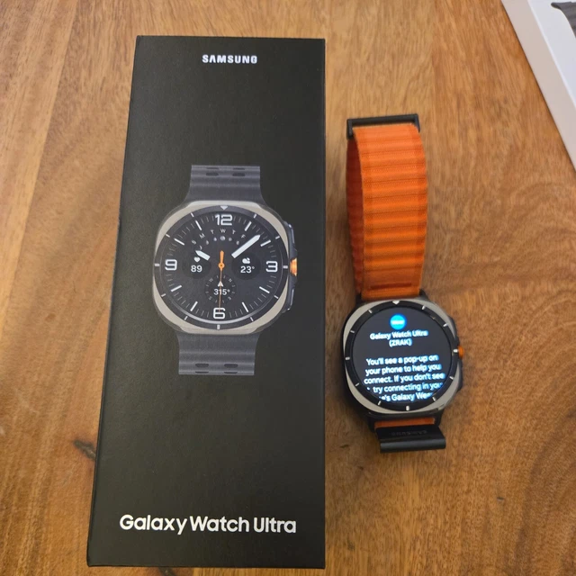 SAMSUNG GALAXY WATCH Ultra 47mm LTE : Titanium Silver Smartwatch £440.00 - PicClick UK