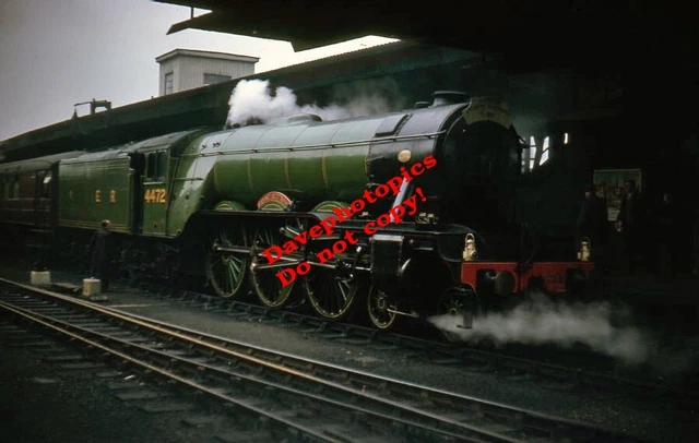 ORIGINAL 35MM Slide Railway Diesel /Steam- 4472 'Flying Scotsman' 02/05 ...