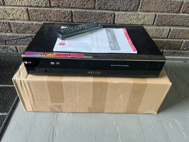 LG RC897T DVD VCR Combo Player VHS to DVD Recorder HDMI 1080p Digital ...