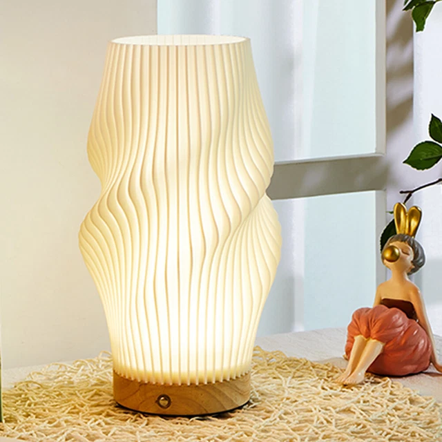 EYE CARE WOODEN Table Lamp Bedside Lamp 5W LED Simple Desk Lamp for ...