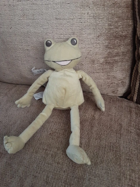 IKEA FABLER GRODA Plush Green Frog Toy £3.99 - PicClick UK