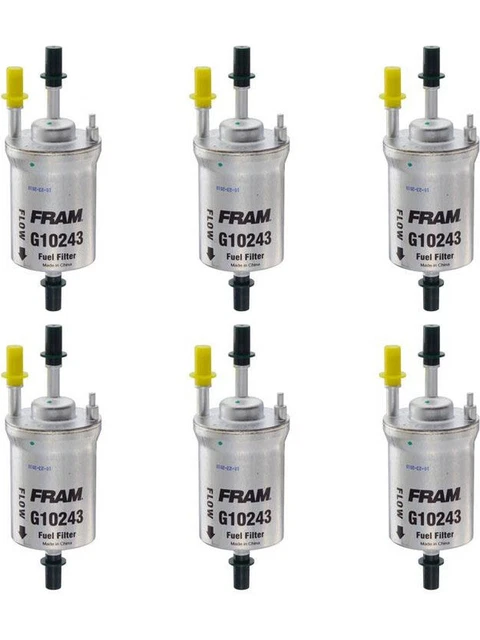 6 X FRAM Fuel Filter G10243 fits Skoda Superb 1.8 3T4 TSI 4x4 $274.36 ...