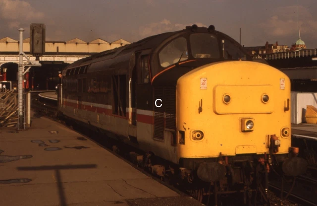 ORIGINAL 35MM BRITISH Railway B.r Slide - Class 37 37415 At Manchester ...