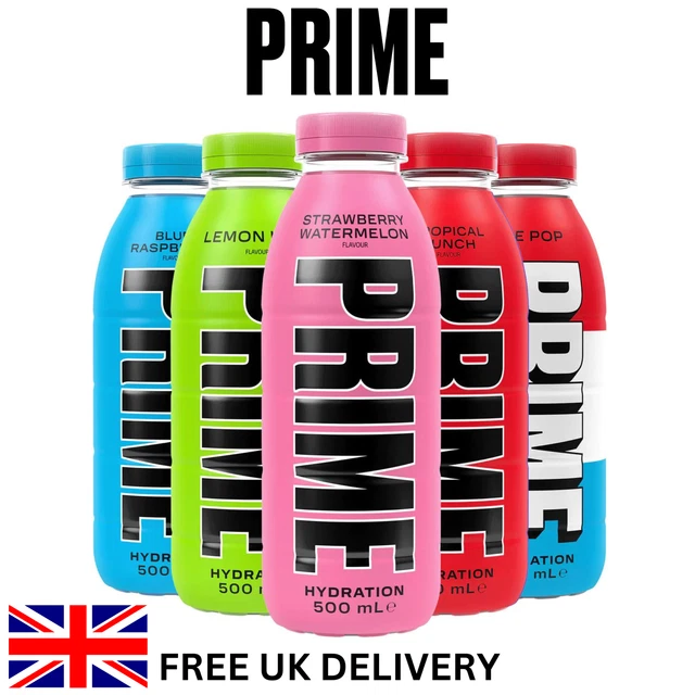 Prime Hydration Drink Energy Drinks By Logan Paul And Ksi All Flavours £9