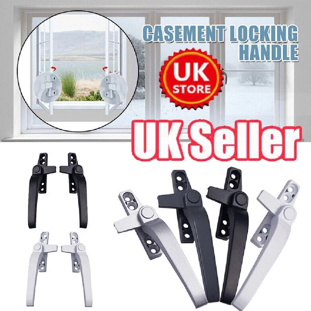 WINDOW HANDLE COCKSPUR Locking Latch Catch Lock Double Glazing Casement ...