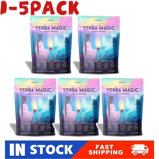 YERBA MAGIC YERBA Mate Instant Tea Powder · Peach Mango Flavors ...