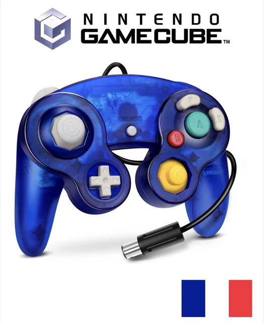 MANETTE GAMECUBE CONTROLLER NGC Filaire Retro Gaming Pro Pour Jeux ...