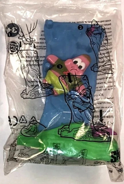 NEW! BURGER KING 2021 SpongeBob Movie Sponge On The Run Toy PATRICK New ...