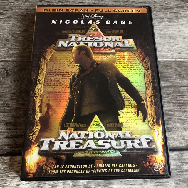 NATIONAL TREASURE - DVD bilingual - Nicolas Cage - Disney £5.19 ...