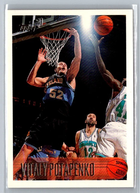 VITALY POTAPENKO 1996-97 Topps #172 Cleveland Cavaliers NBA *H5jv EUR 1 ...