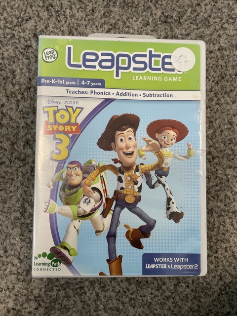 TOY STORY 3 - Disney Pixar Leapfrog Leapster Explorer Learning Game £4. ...