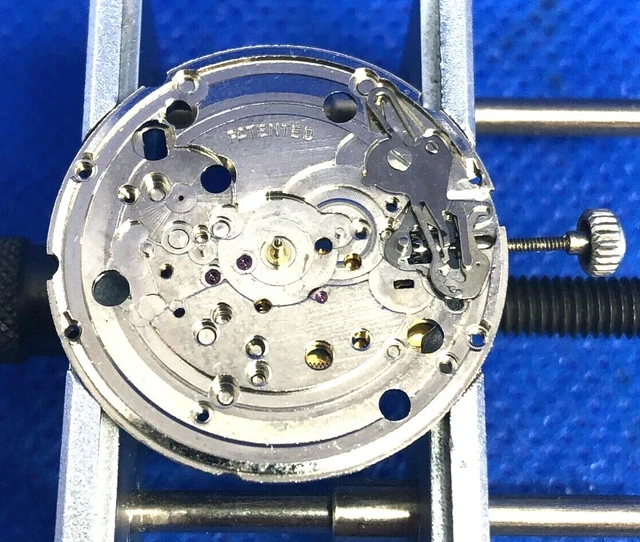 ANCIEN PLATINE MOUVEMENT de Montre Clockwork UhrWerk CERTINA 738 ESA ...