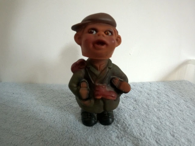 VINTAGE 1960'S HEICO West Germany Bubble Head Troll Soldier Shoe Maker ...
