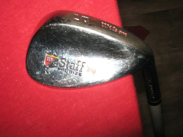 WILSON STAFF RM Midsize Gap Wedge,RH, OG Grip,Wedge Flex (UST Fatshaft Graphite) £19.51 ...