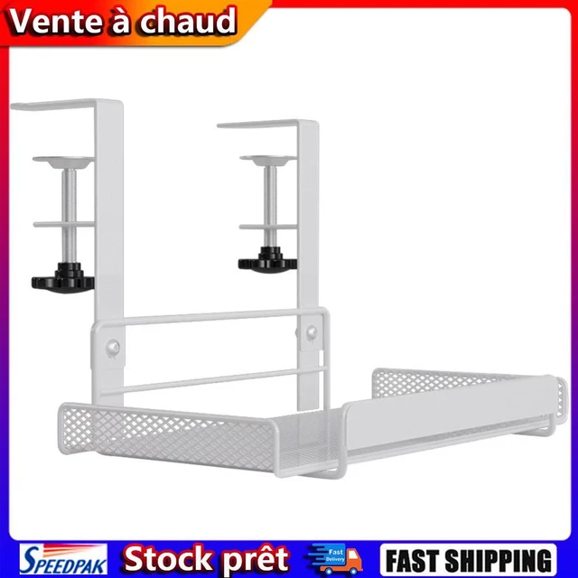 DESK CABLE ORGANIZERS Under Table Cable Management Racks Wire ...