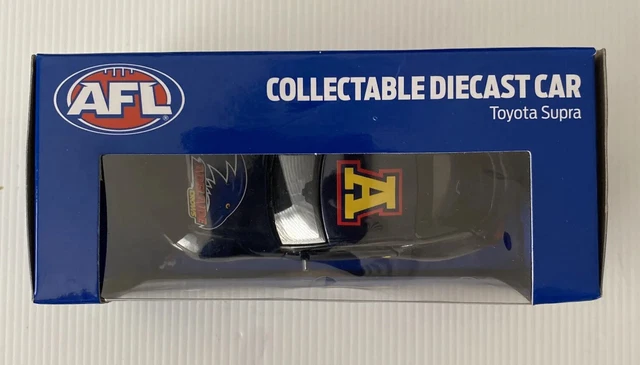 AFL ADELAIDE CROWS Collectable Die Cast Car Toyota Supra Football Toy ...