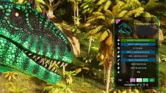 ARK SURVIVAL ASCENDED Carcha ( CLONE ) 245 MELEE GUARANTEED PC, XBOX ...