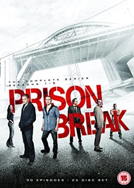 PRISON BREAK: THE Complete Series - Seasons 1-5 DVD Drama (2017 ...