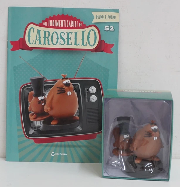 PILDO E POLDO. The Unforgettable of Carousello No. 52. Figure 8 cm with ...