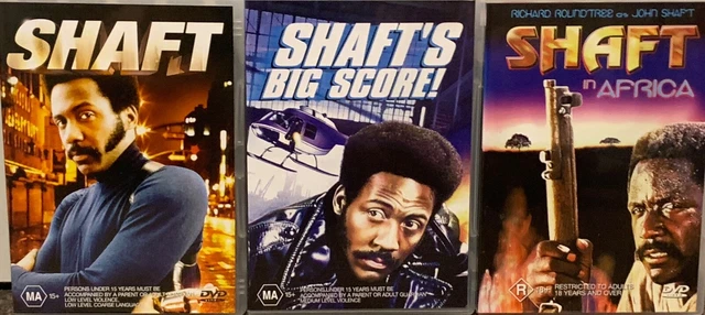 SHAFT TRILOGY (DVD, 1971, 1972 and 1973) Richard Roundtree $30.00 ...
