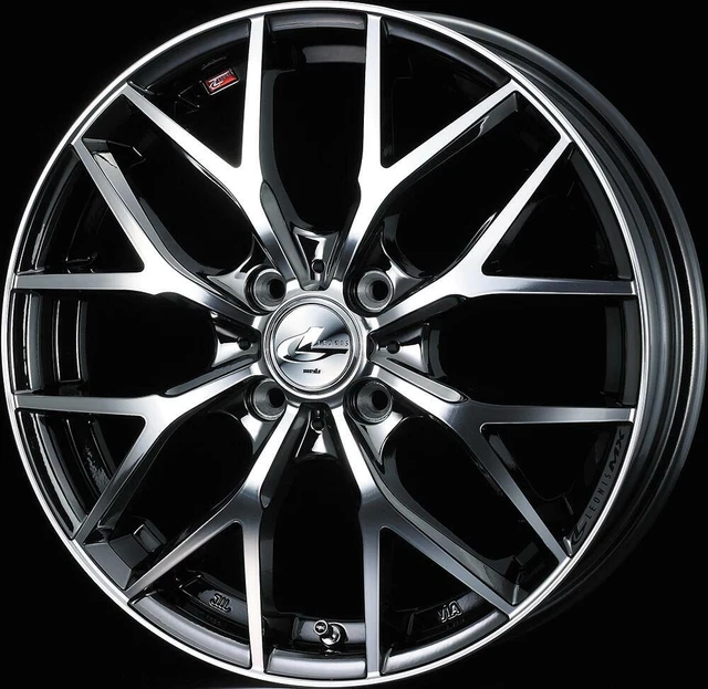 WEDS LEONIS/MX 4-WHEEL set 16X6.0J +42 4x100 Color: BMCMC EUR 1.504,37 - PicClick FR