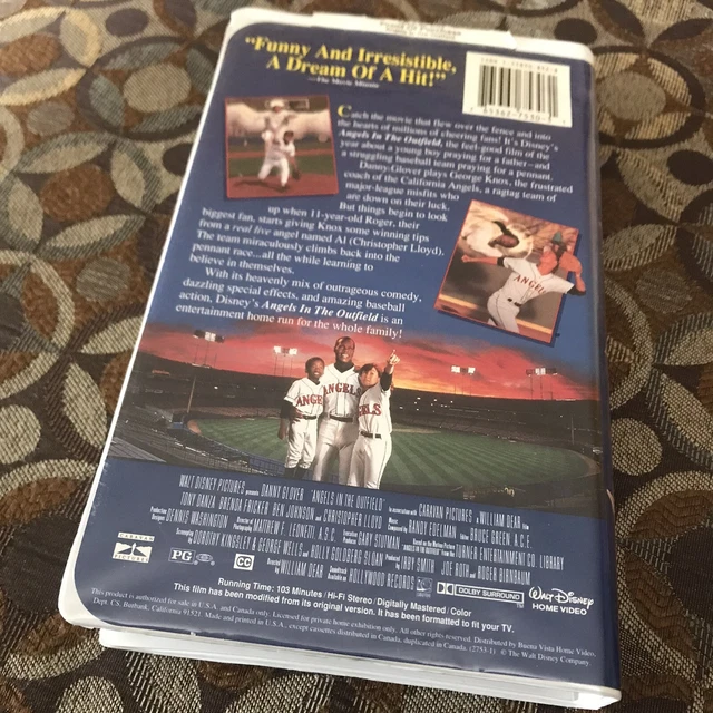 ANGELS IN THE Outfield (VHS, 1995) Clamshell Case £9.30 - PicClick UK