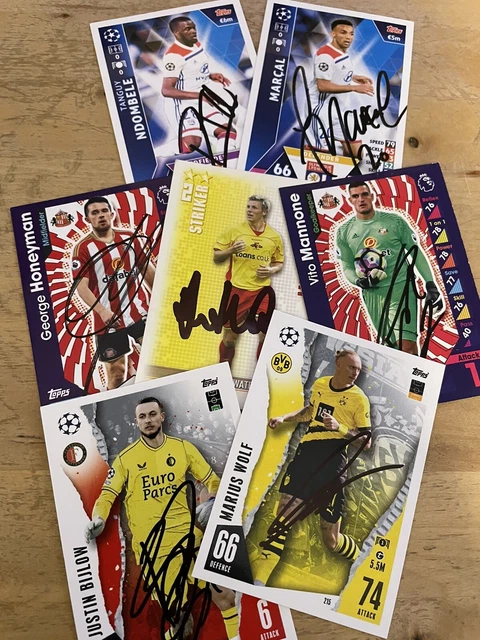 MATCH ATTACK CARD 7 X LOTTO LAVORO FIRMATO 2 EUR 1,16 - PicClick IT
