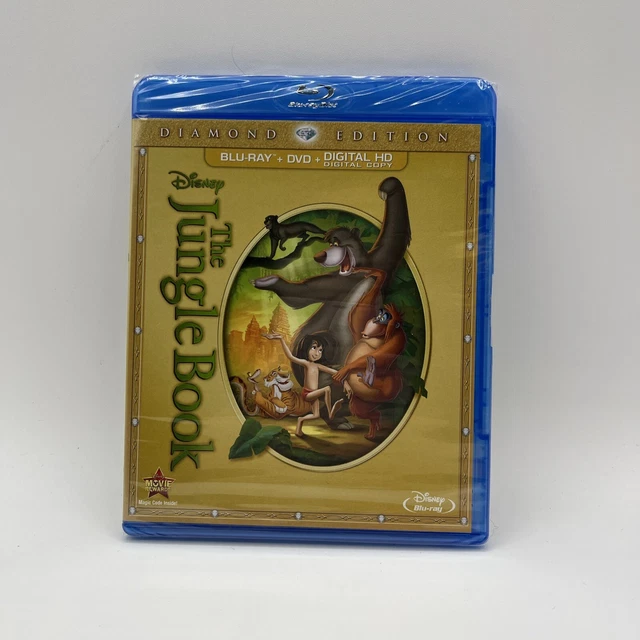 THE JUNGLE BOOK (Blu-ray/DVD, 2014, 2-Disc Set, Diamond Edition) $16.89 - PicClick AU