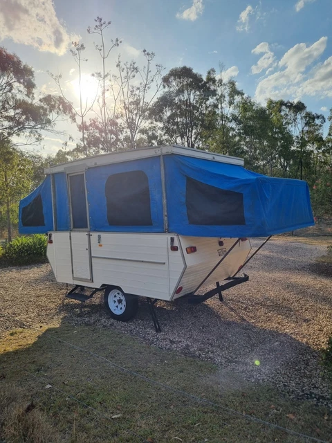 VISCOUNT WIND UP camper trailer, Jayco style $3,750.00 - PicClick AU