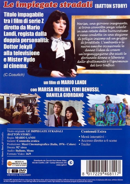 LE IMPIEGATE STRADALI (DVD) Marisa Merlini Femi Benussi Mario Landi EUR ...
