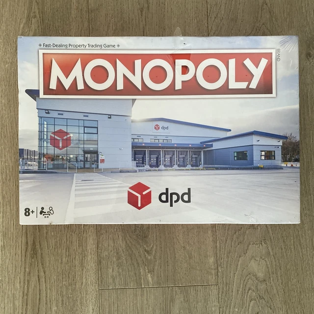 HASBRO MONOPOLY DPD Game Rare Special Limited Edition Brand New Sealed ...