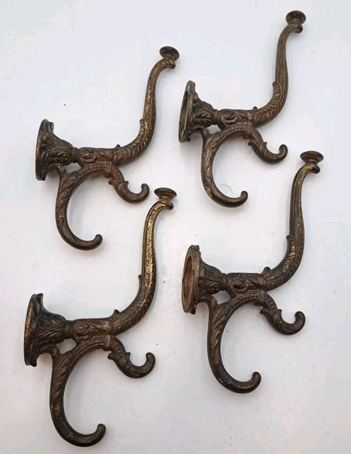ANTIQUE/VINTAGE VICTORIAN HOOKS Hat or Coat Rack Hall Tree Hooks ...