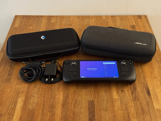 STEAM DECK 512GB - Black - LCD - Excellent Condition with Case £162.21 ...