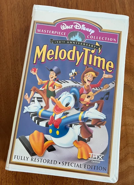 MELODY TIME (50TH Anniversary Disney VHS, 1998) Clamshell £3.87 ...